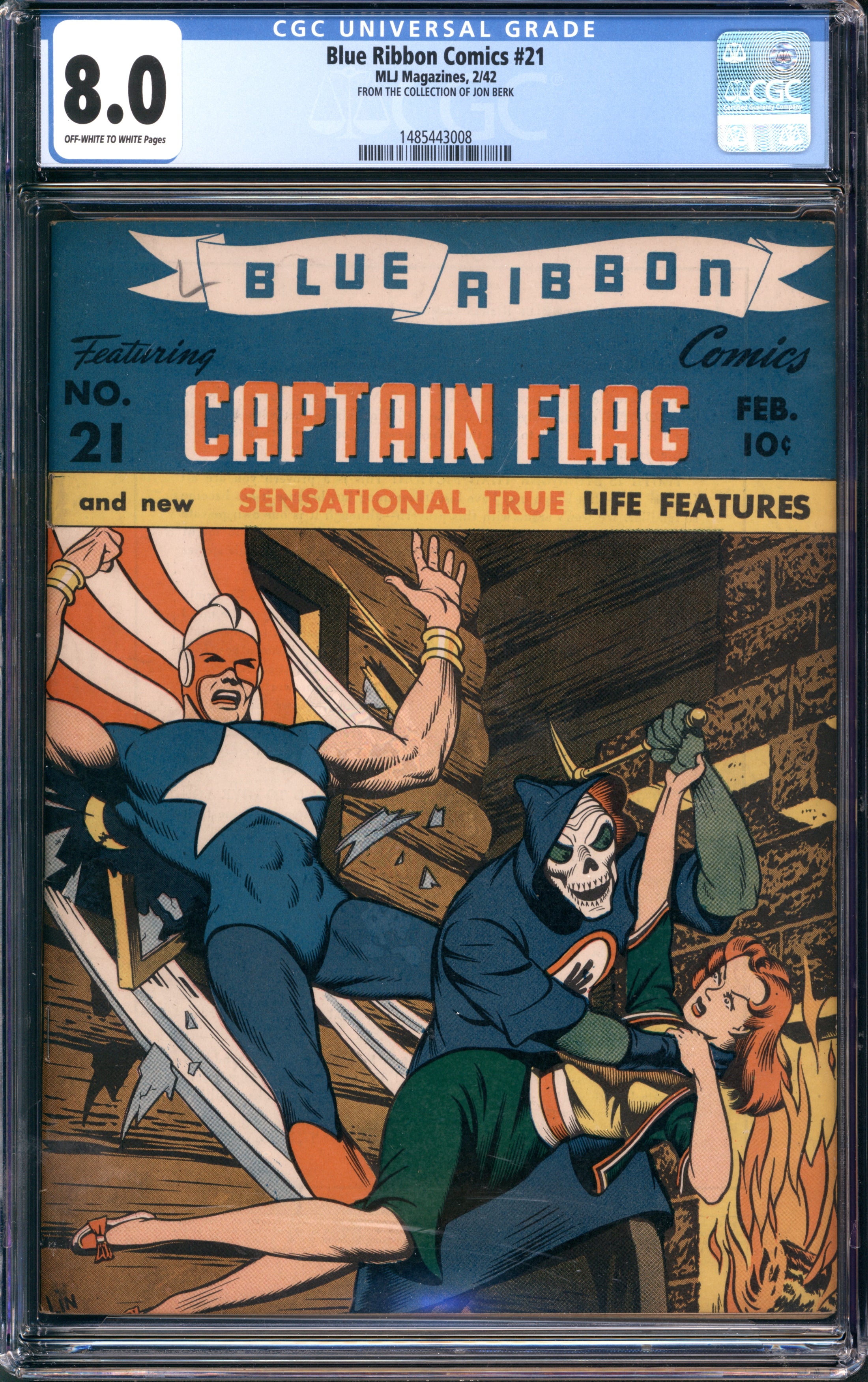 Blue Ribbon Comics (1939 MLJ Magazines) # 21 CGC