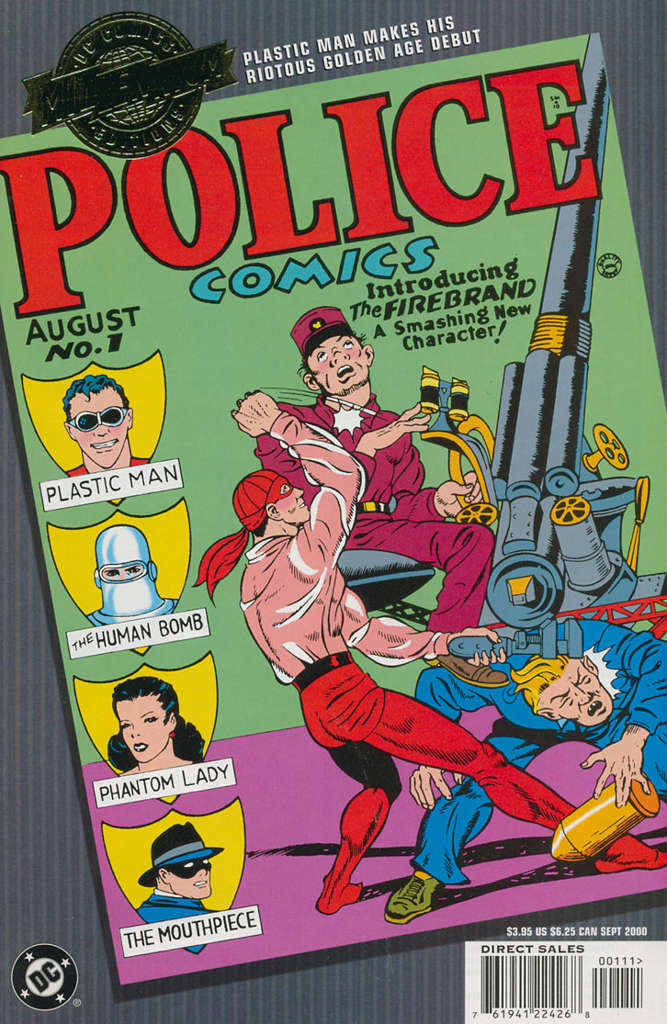 Millennium Edition: Police Comics (2000 DC) # 1 Raw