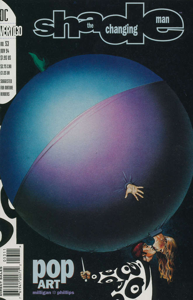 Shade the Changing Man (1990 2nd Series DC) # 53 Raw