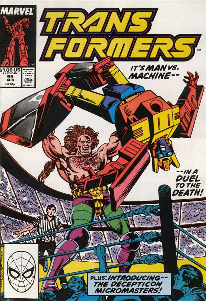 Transformers (1984 Marvel) # 55 Raw