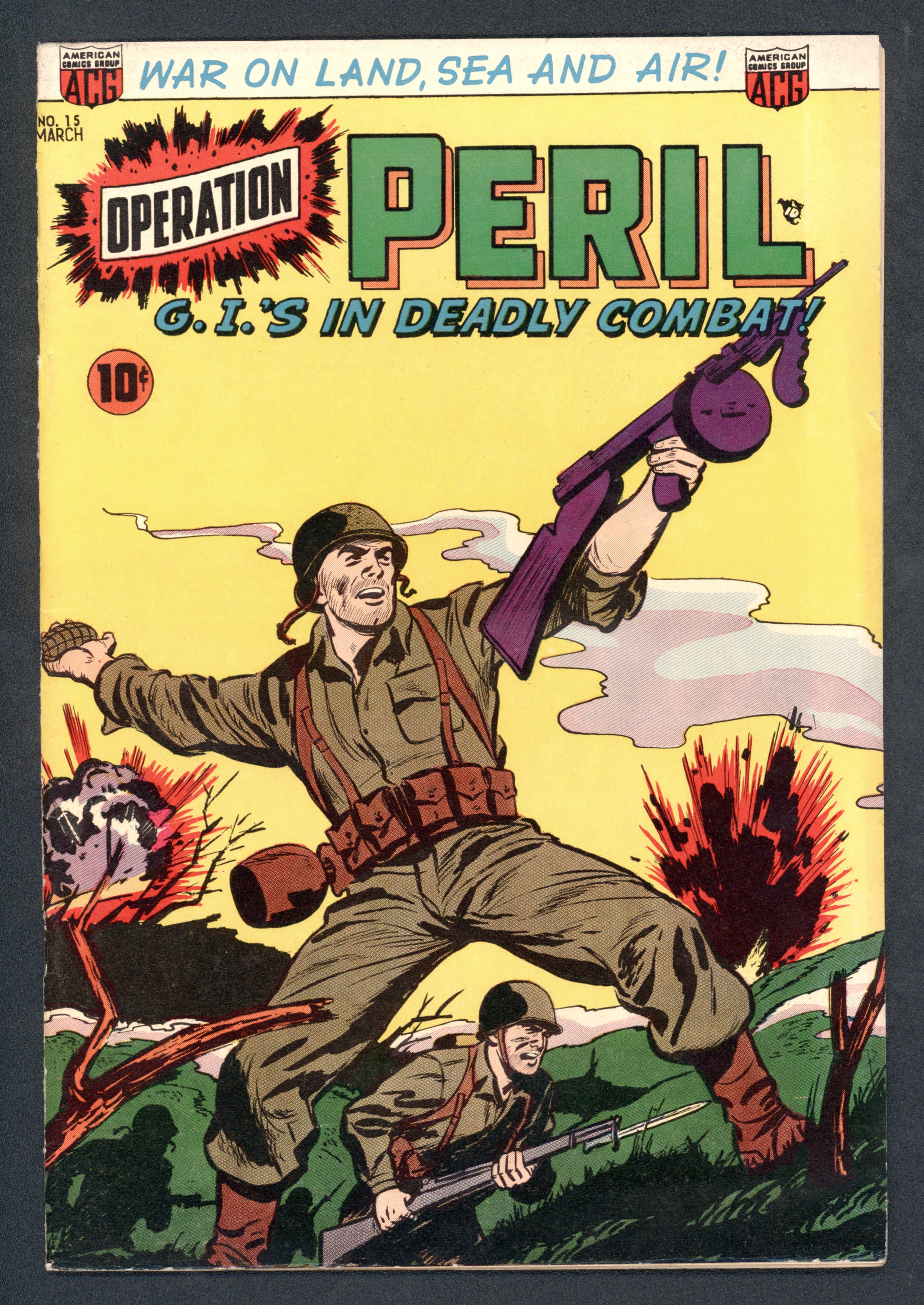 Operation Peril (1951, ACG) # 15 Raw
