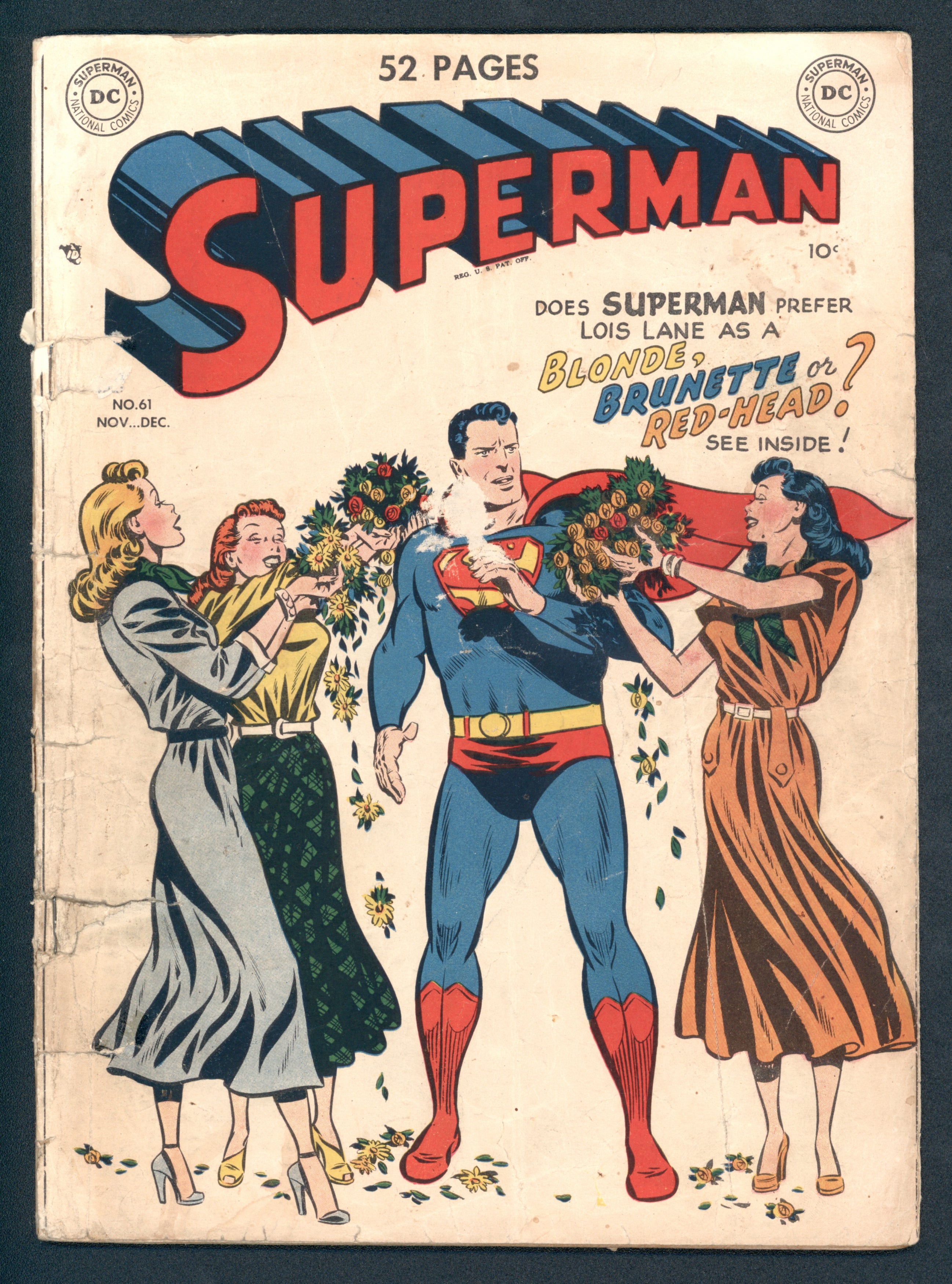 Superman (1939 1st Series DC) # 61 Raw