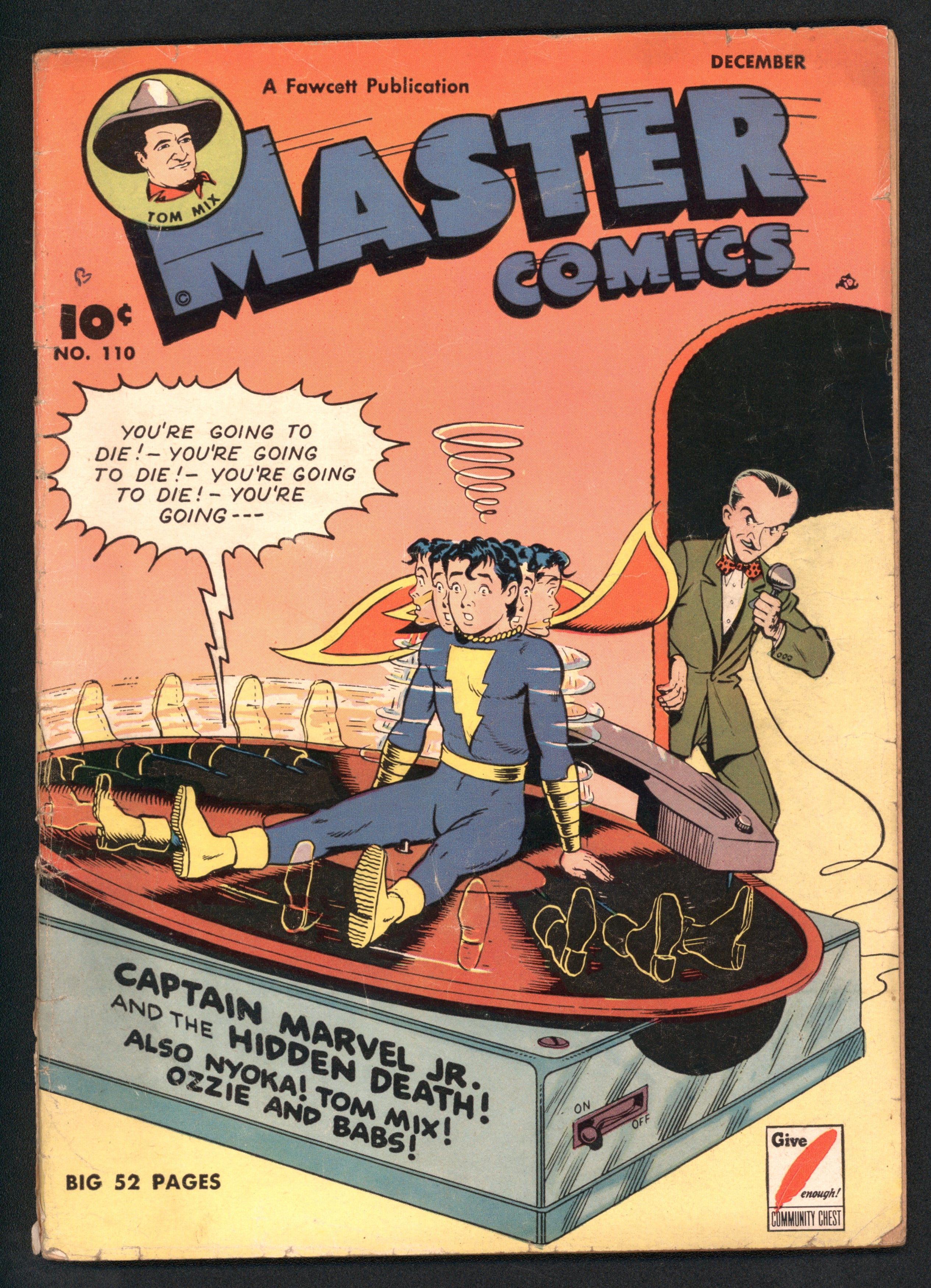 Master Comics (1940, Fawcett) #110 Raw