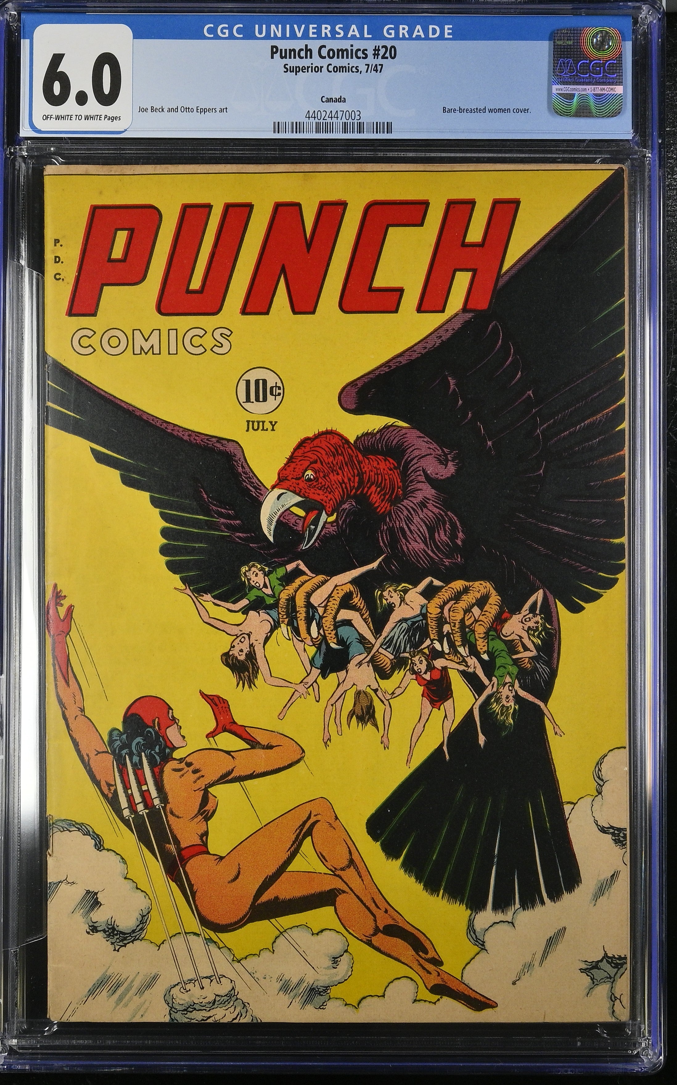 Punch Comics (1947 Superior) # 20 CGC