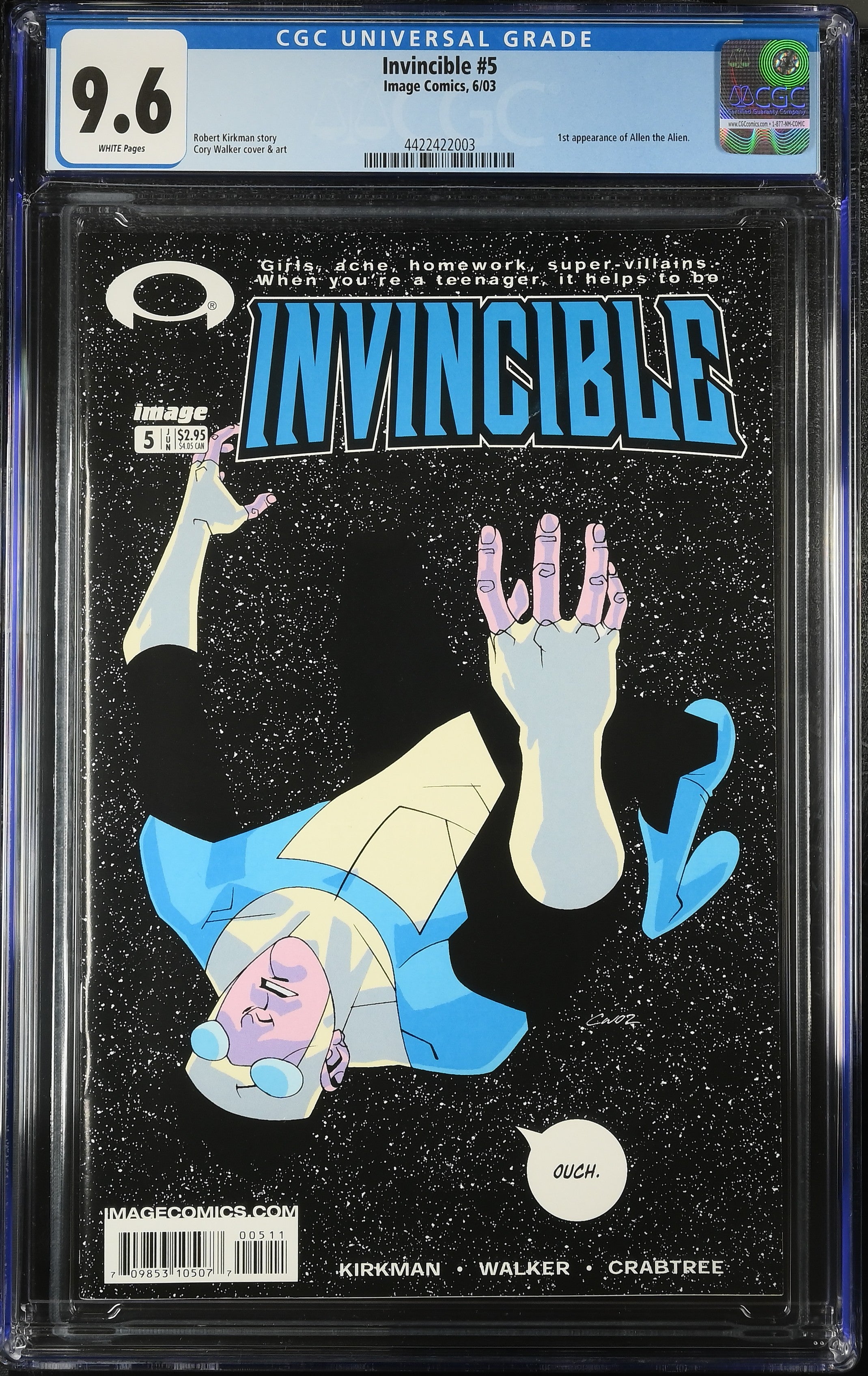 Invincible (2003 Image) # 5 CGC