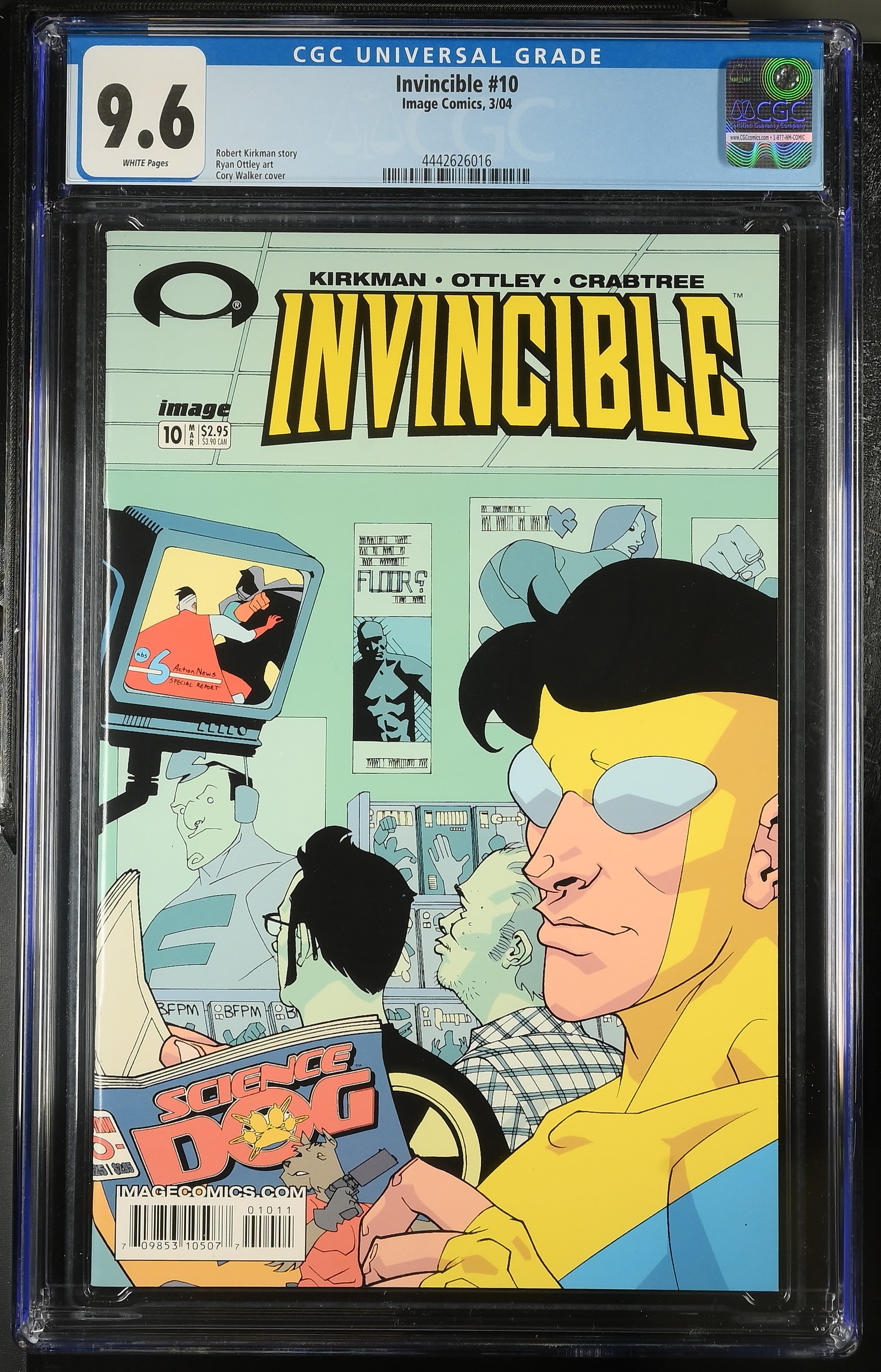 Invincible (2003 Image) # 10 CGC