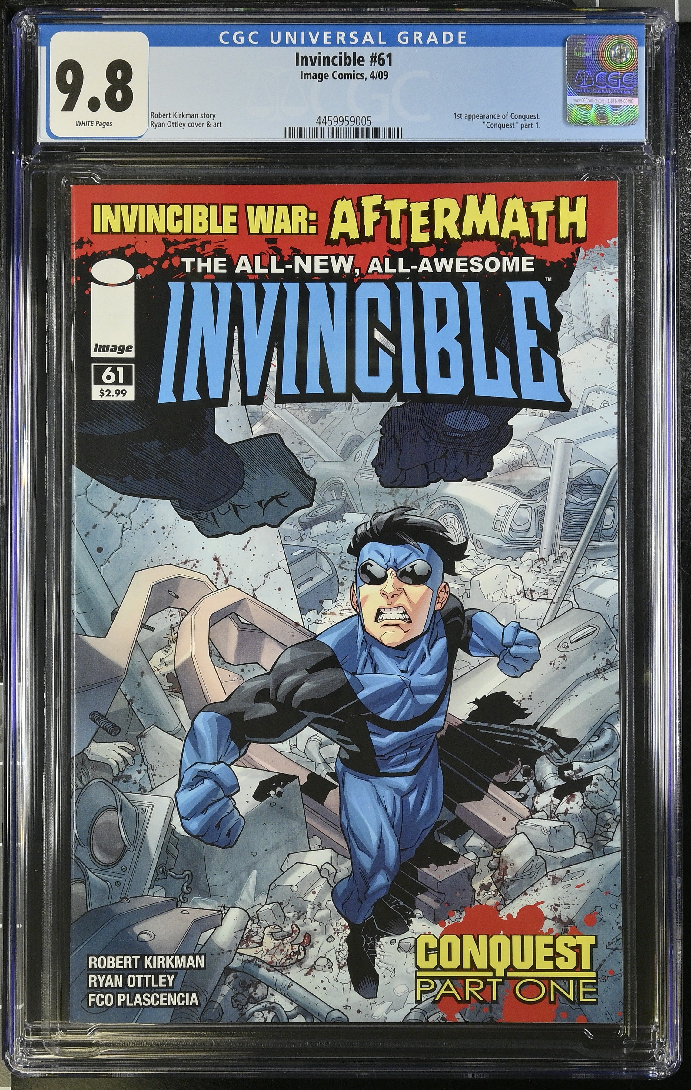 Invincible (2003 Image) # 61 CGC