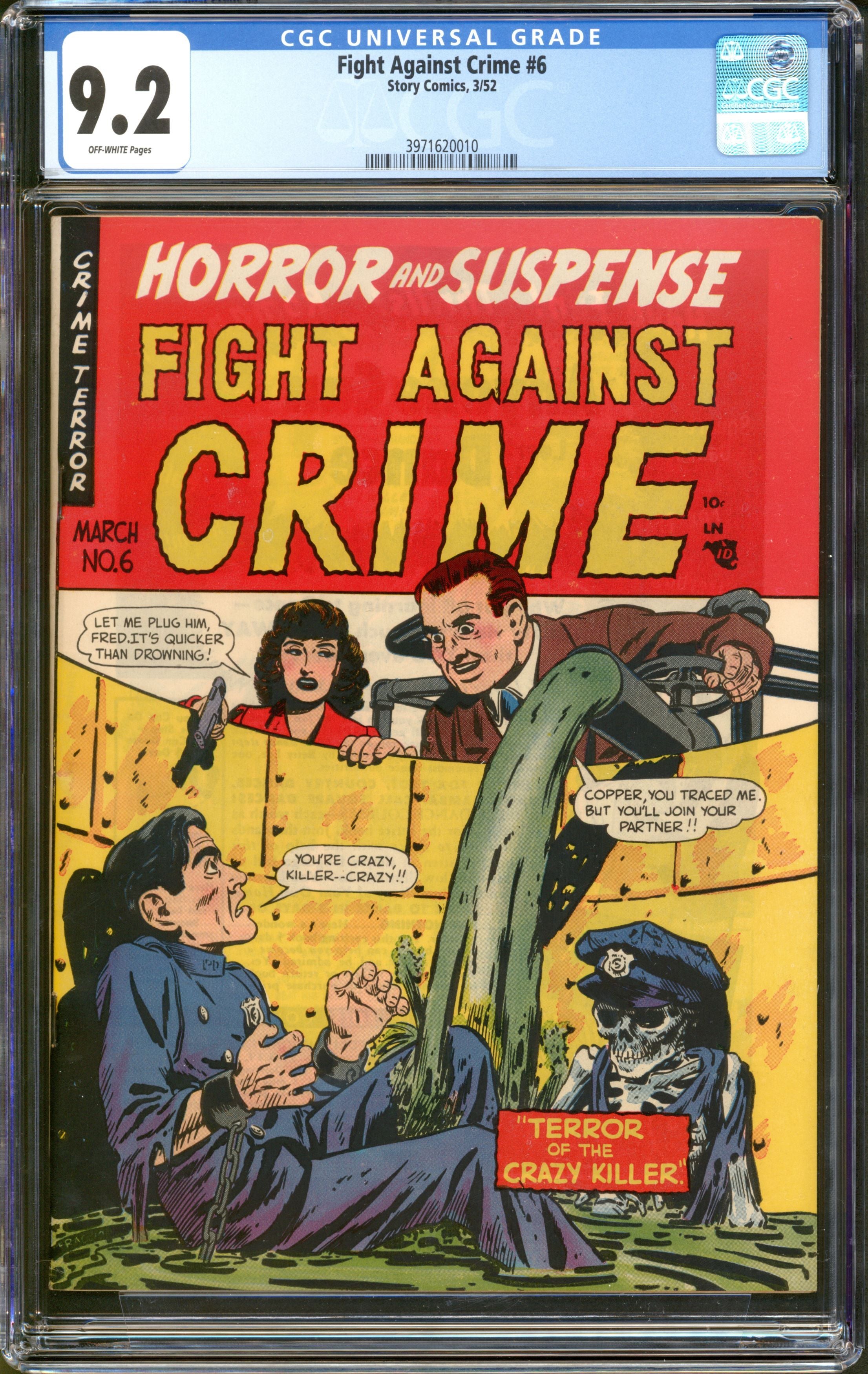 Fight Against Crime (Story Comics) # 6 CGC