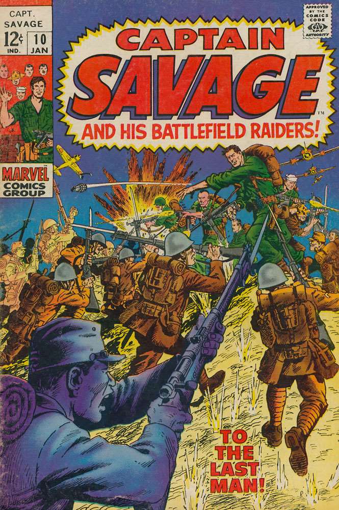 Captain Savage (1968 Marvel) # 10 Raw