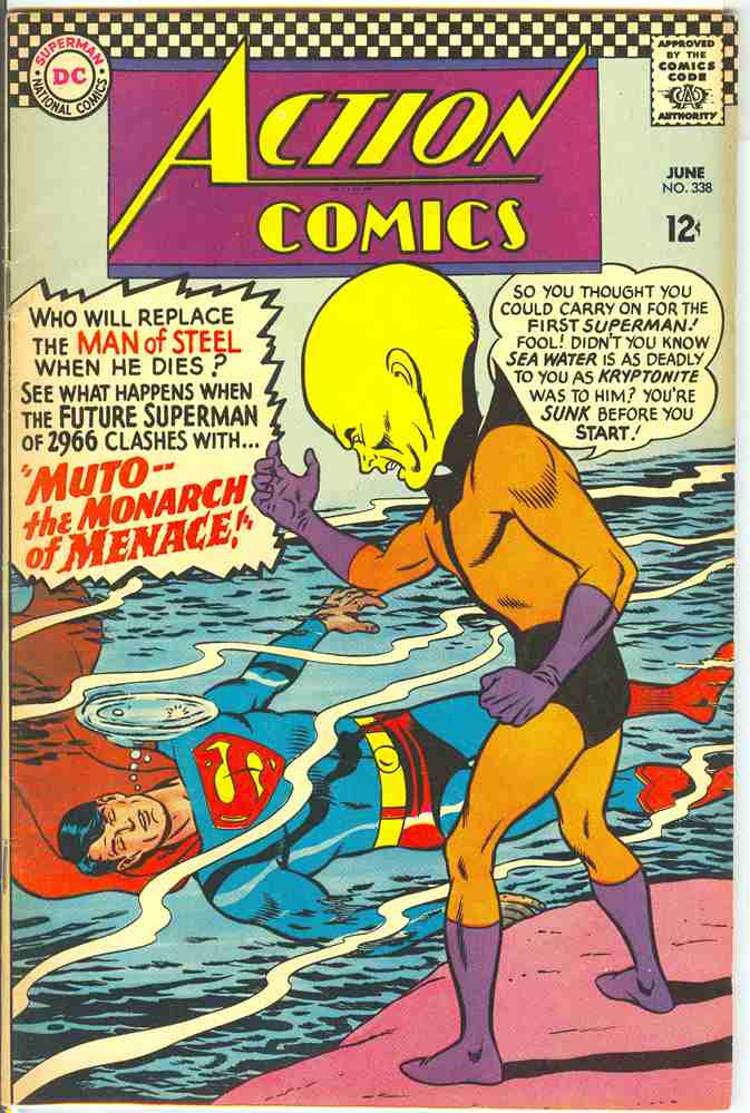 Action Comics 1938 1st Series Dc 338 Raw