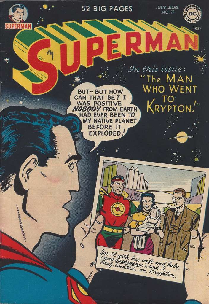 Superman (1939 1st Series DC) # 77 Raw