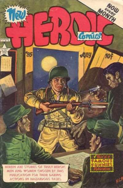 Heroic Comics (1952, Eastern Color) # 85 Raw
