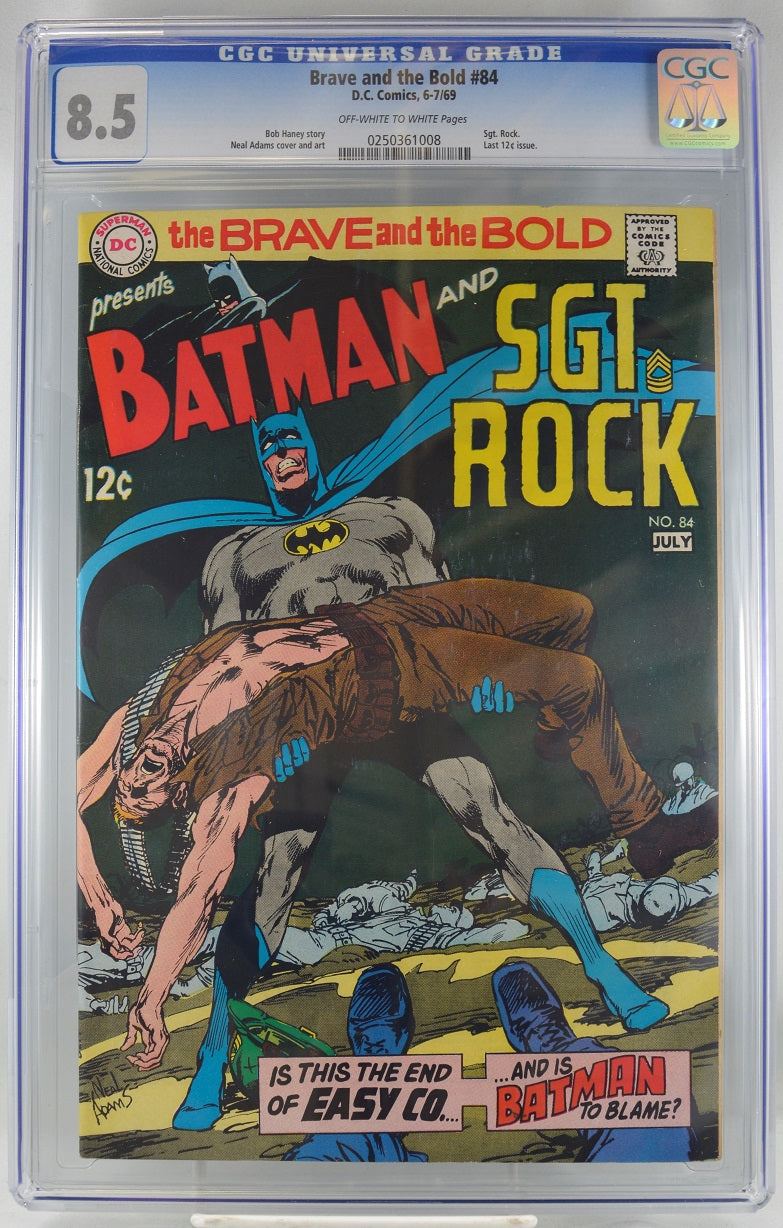 Brave and the Bold (1955 1st Series DC) # 84 CGC