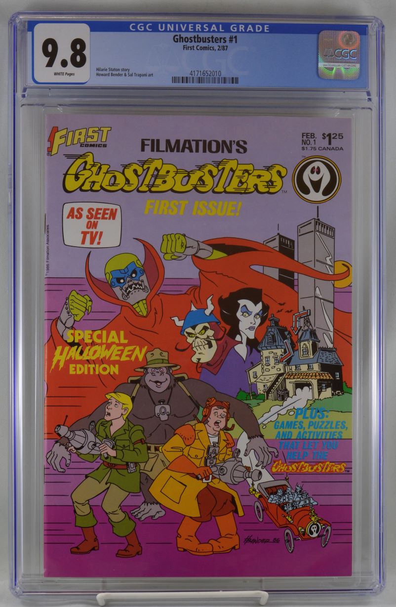 Ghostbusters (1987, First Comics) # 1 CGC