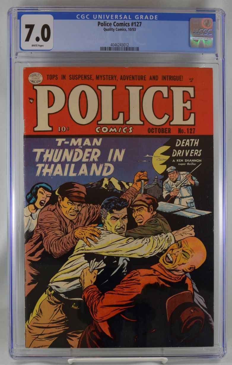Police Comics (1941 Quality) #127 CGC