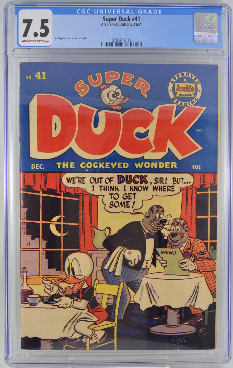 Super Duck (1945, Archie) # 41 CGC