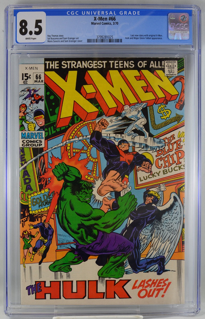 Uncanny X-Men (1963 1st series Marvel) # 66 CGC